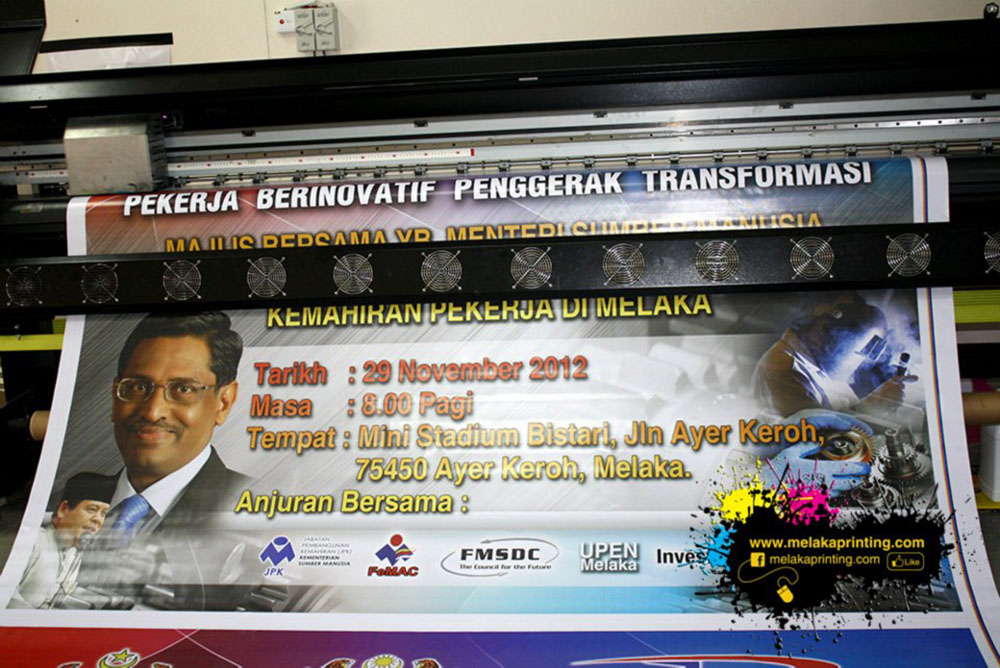 Melaka Printing Banner