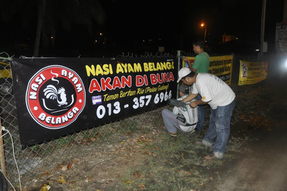 Melaka Printing Banner